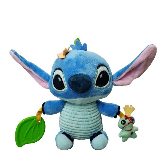 Disney | Toys | Disney Baby Lilo Stitch 9 Stitch Plush Rattle Crinkle ...